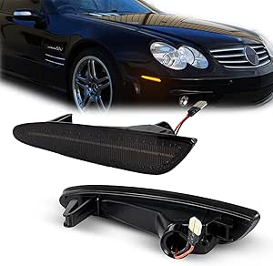 LED Front Bumper Side Marker indicator Light, Turn Signal Lamp Smoke ...