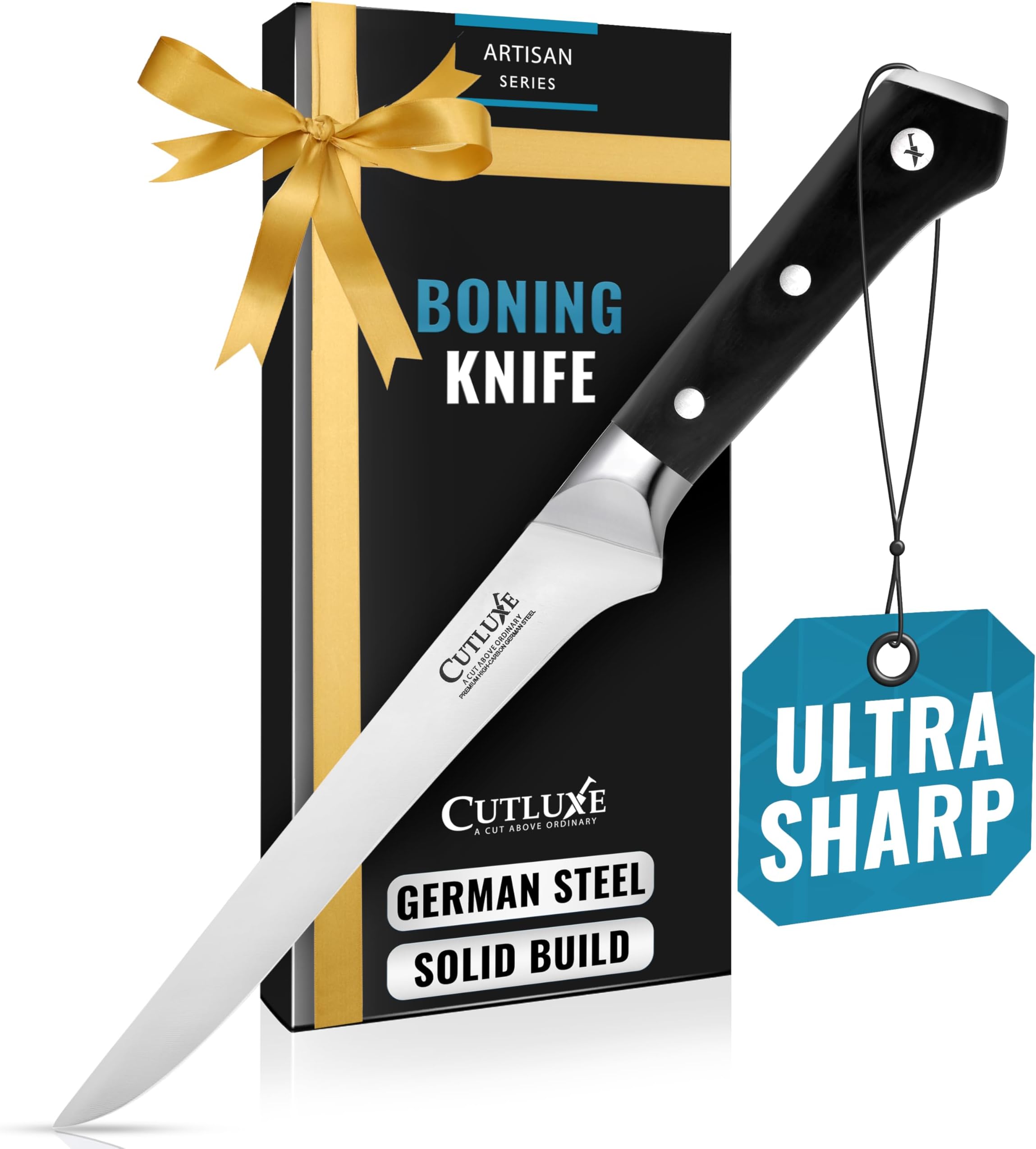 Amazon.com: dimoedge 6 inch Professional Boning Knife, Super Sharp ...