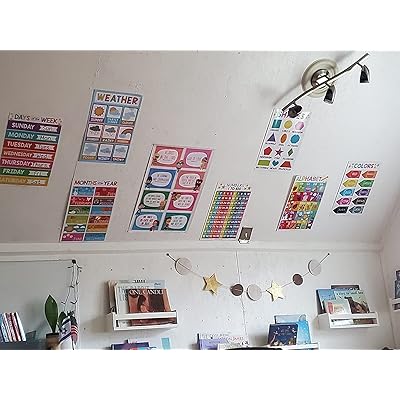 Hadley Designs Educational Alphabet, Months, Weather, Days Calendar ...