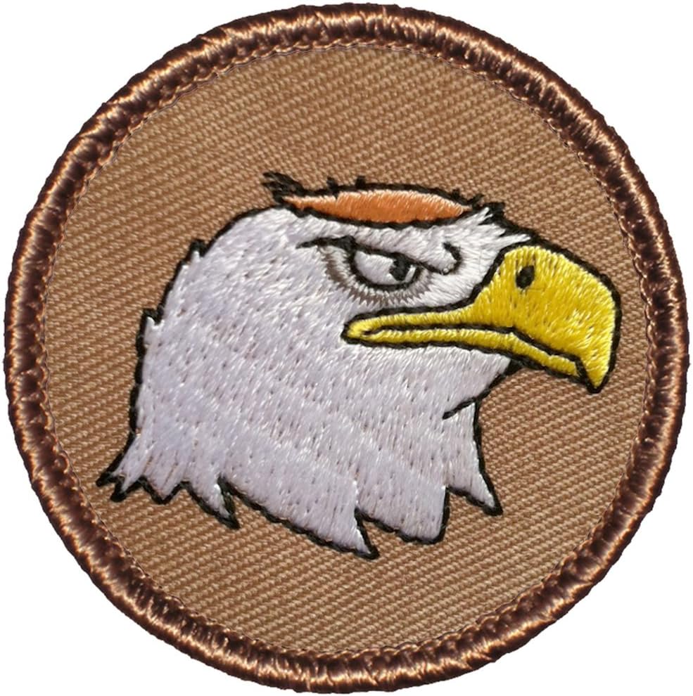 Amazon.com: The Bald Eagle Patrol Patch - 2" Diameter Round Embroidered ...