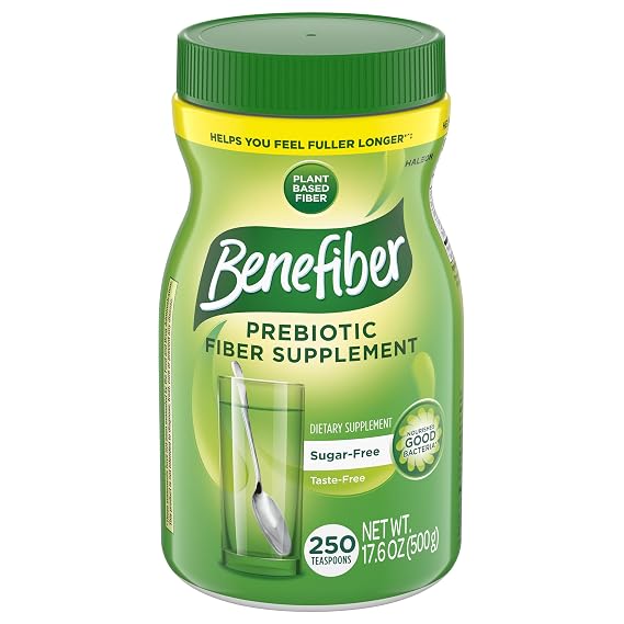 Benefiber Fiber Supplement Powder for Digestive Health