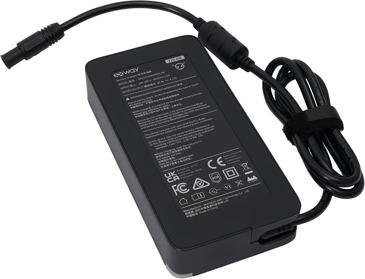 Cargador GaN, para monopatín eléctrico EXWAY – Guatemala