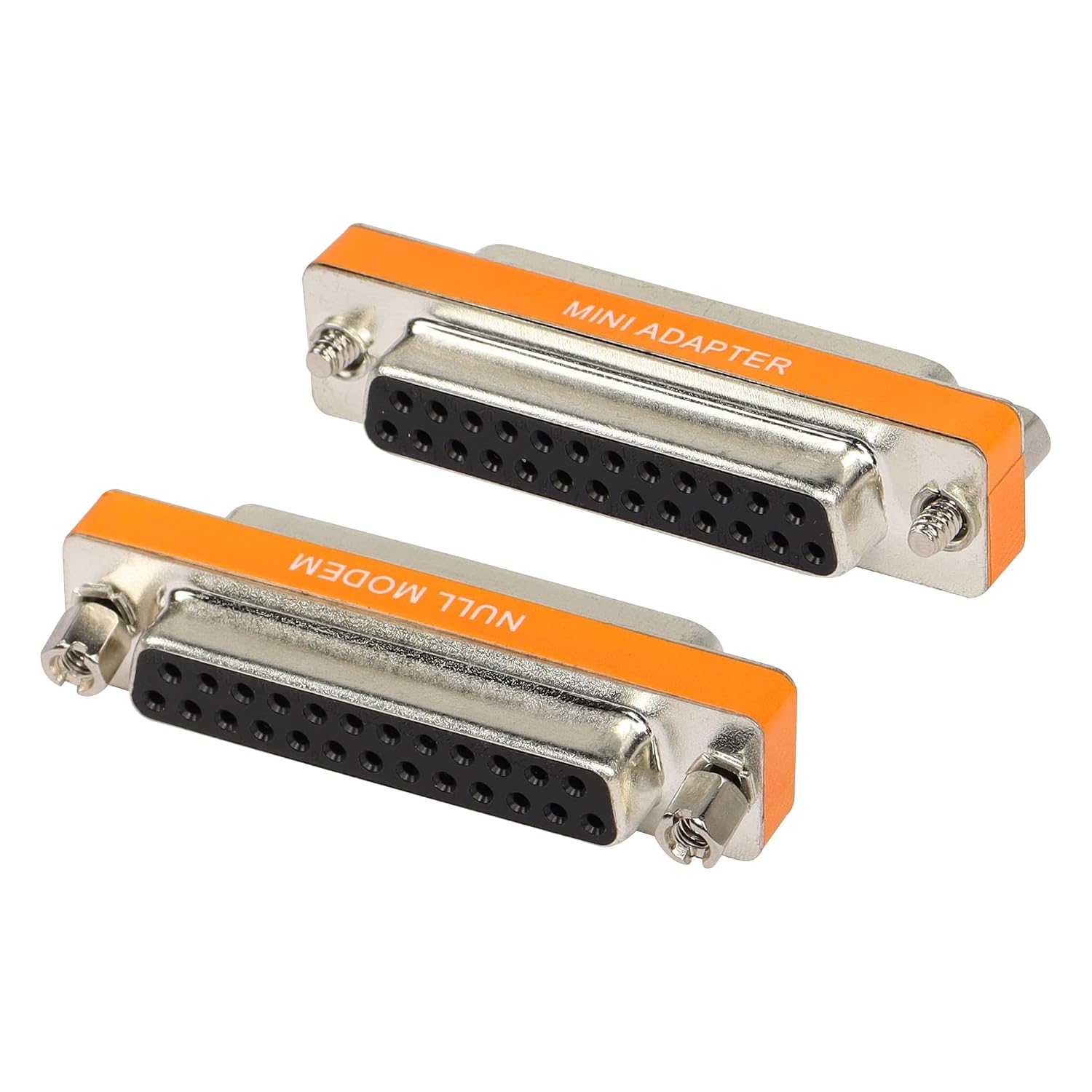 SinLoon RS-232 Data Transfer Connector,DB25 Null Modem,25-Pin 2-Row D ...