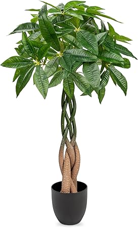 Amazon.com: 3FT Fake Money Tree Plant Indoor Potted Plants Artificial ...
