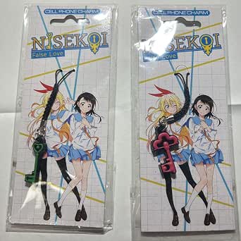Amazon.co.jp: Nisekoi Promise Key Holder Set : Toys & Games