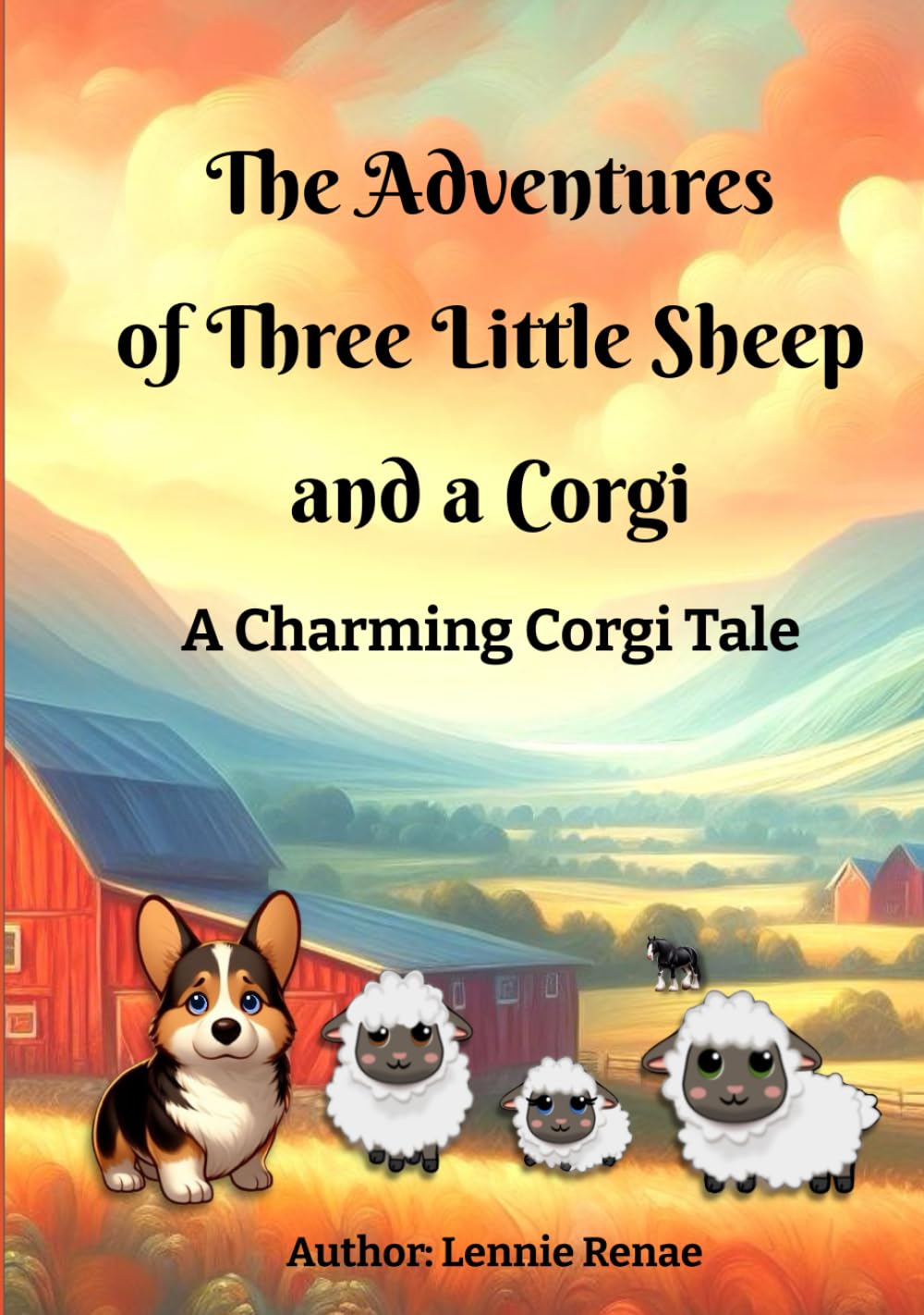 Amazon.com: The Adventures of Three Little Sheep and a Corgi: A ...