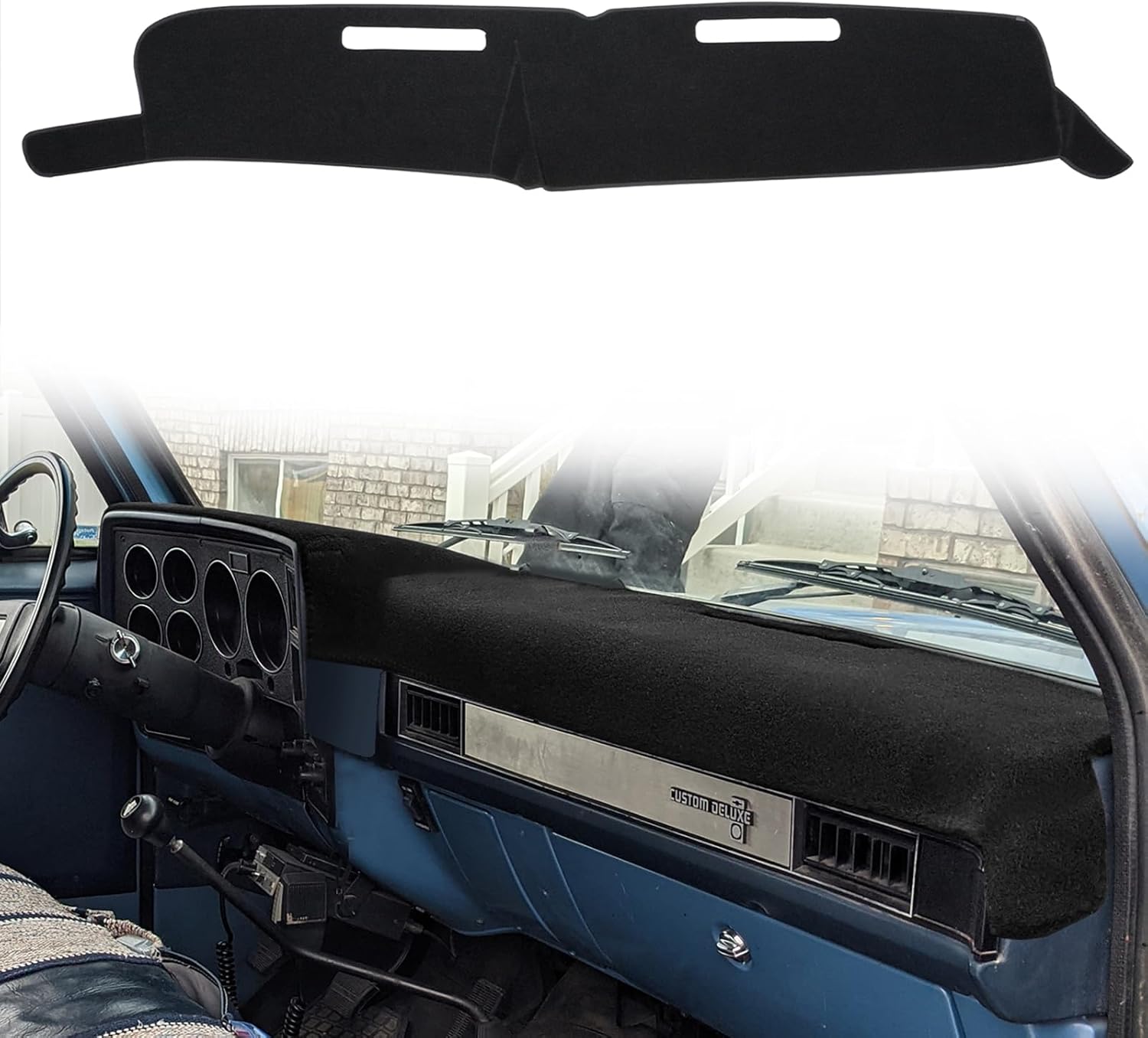 HanLanKa Dash Cover Custom Fit for 1981-1991 Chevy Chevrolet C/K/R/V ...