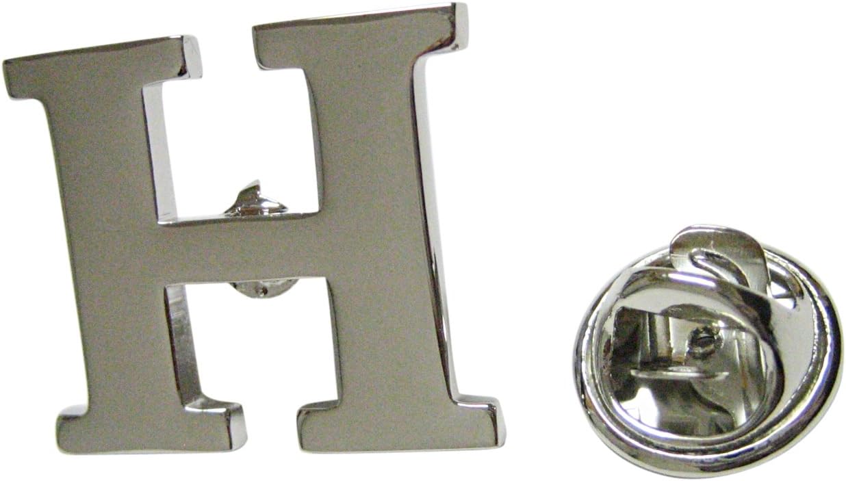 Amazon.com: Kiola Designs Letter H Lapel Pin: Clothing, Shoes & Jewelry