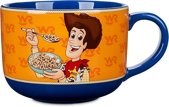 Amazon.com: Disney Pixar Woody ''Cowboy Crunchies'' Mug – Toy Story ...