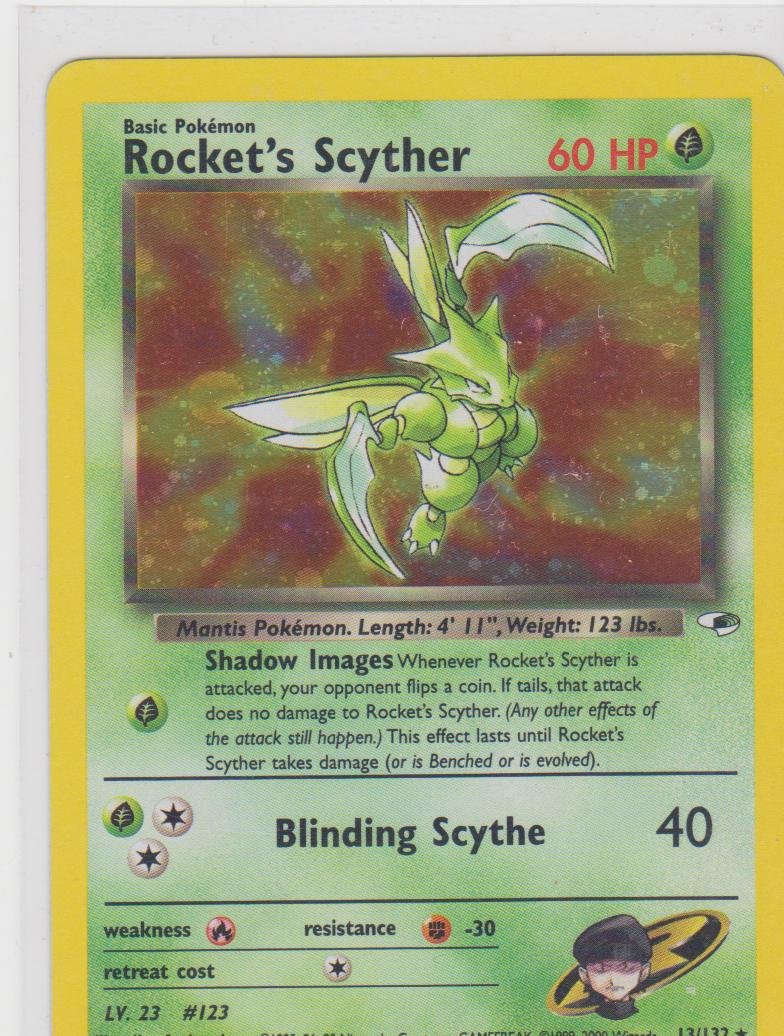Scyther Card
