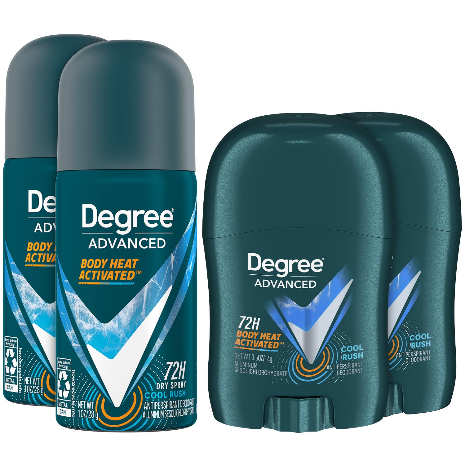 Snapklik.com : Degree Mens Travel Deodorant Antiperspirant Bundle ...