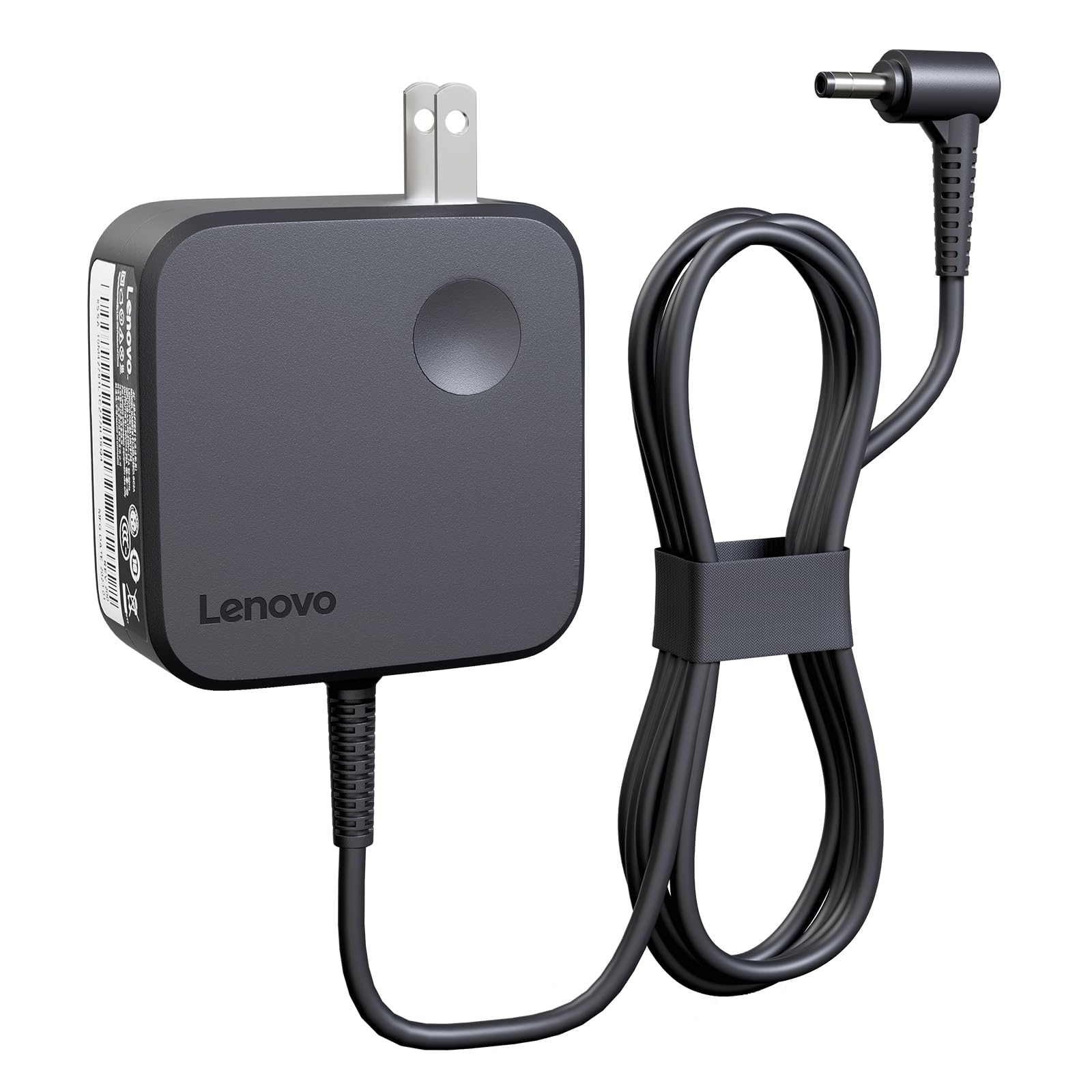 Amazon.com: 65W Round tip Charger for Lenovo V14 V15 V17 G2 G3 G4 15 ...