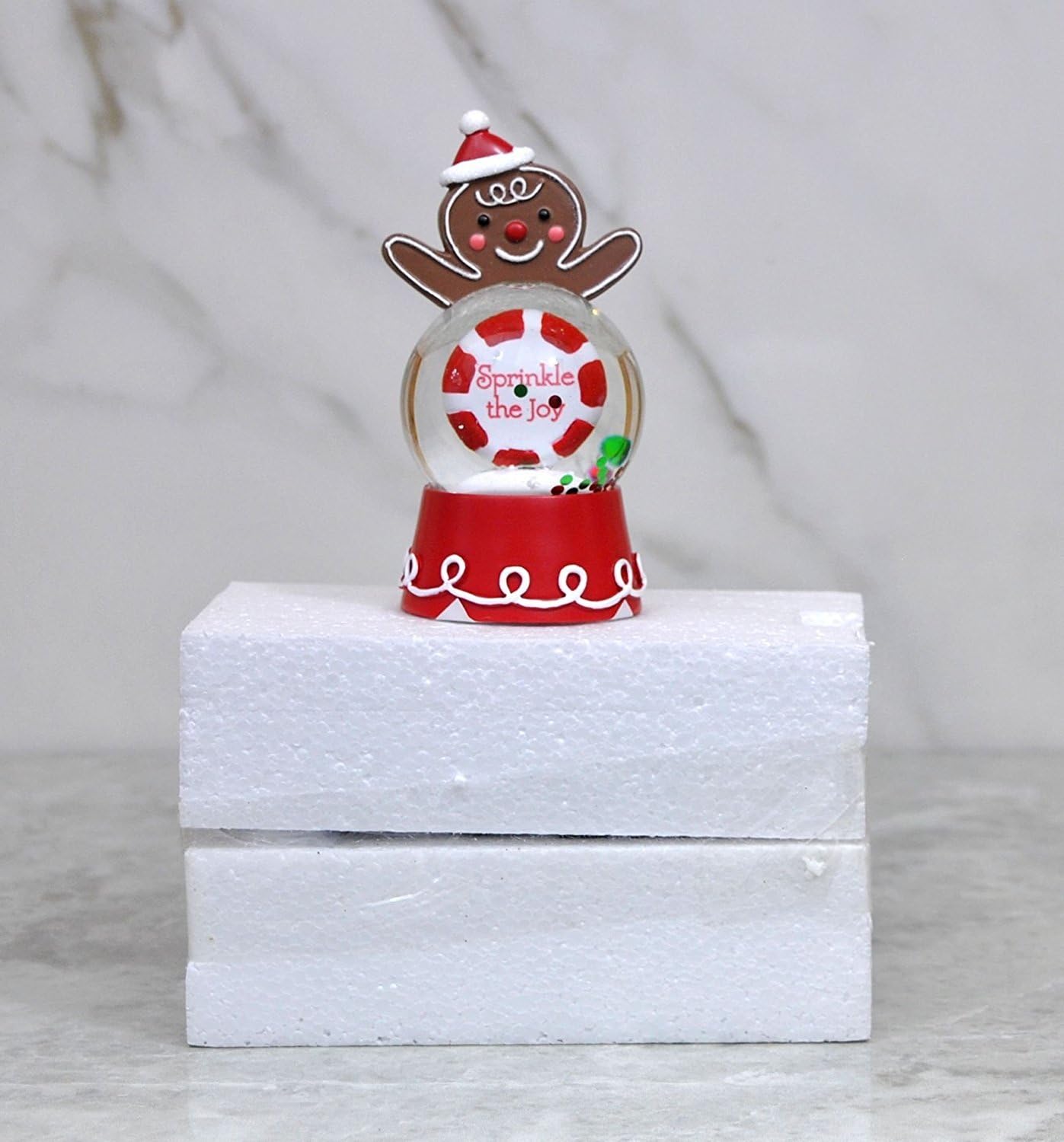 Hallmark Sprinkle the Joy Snow Globe : Amazon.co.uk: Home & Kitchen