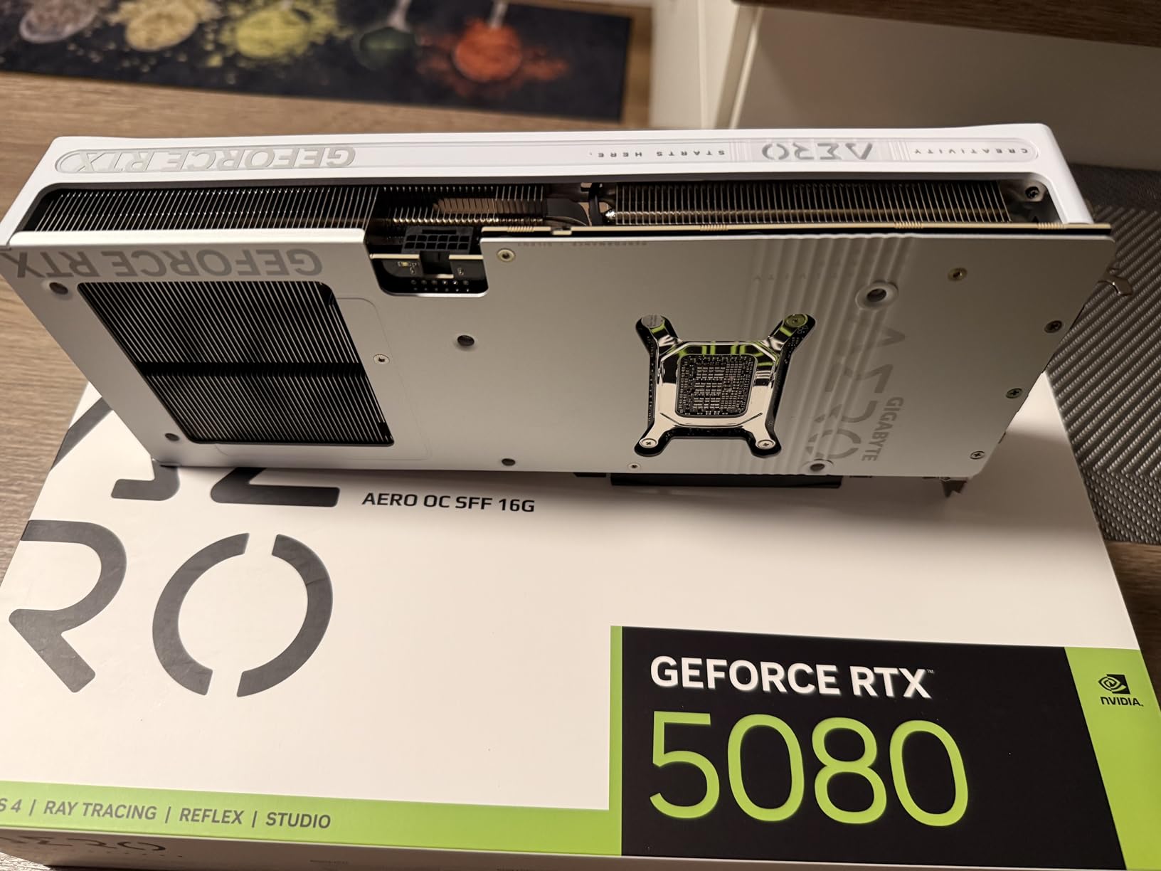 Gigabyte GeForce RTX 5080 AERO OC SFF 16G Graphics Card - 16GB GDDR7 ...