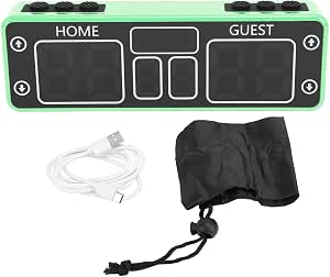 Amazon.com : Enforose Digital Scoreboard Battery Powered Scoreboard LED ...