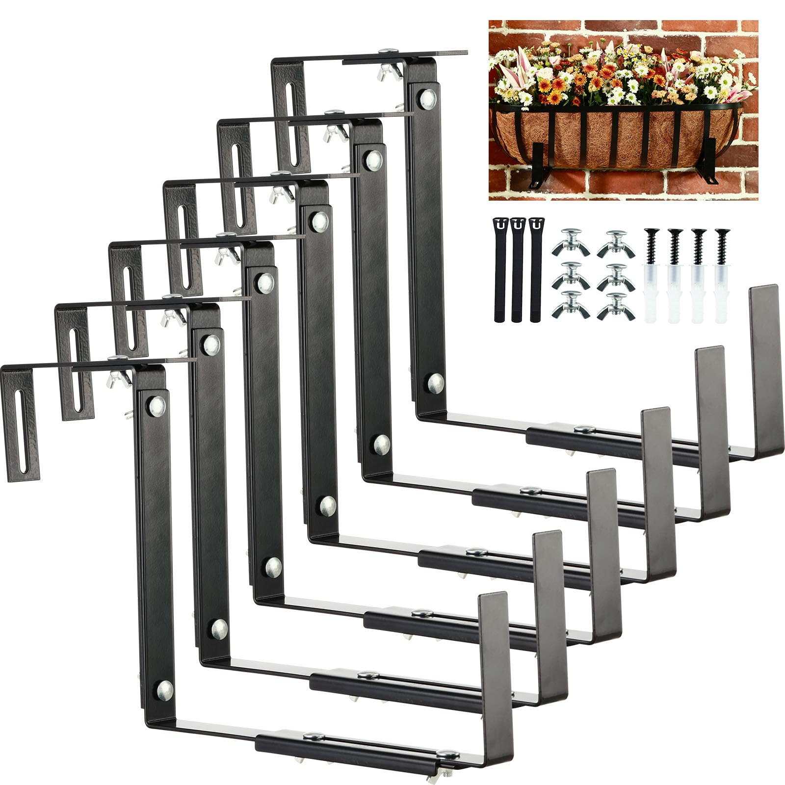 Window Box Support Brackets Window Box Brackets | Flower Window Boxes