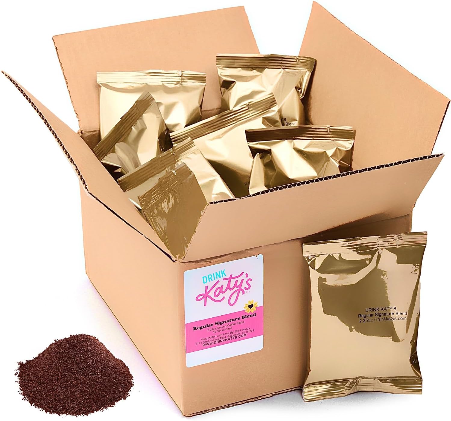 Amazon.com : Colonial Coffee 32 Count Single Pot Coffee Packets – 100% ...
