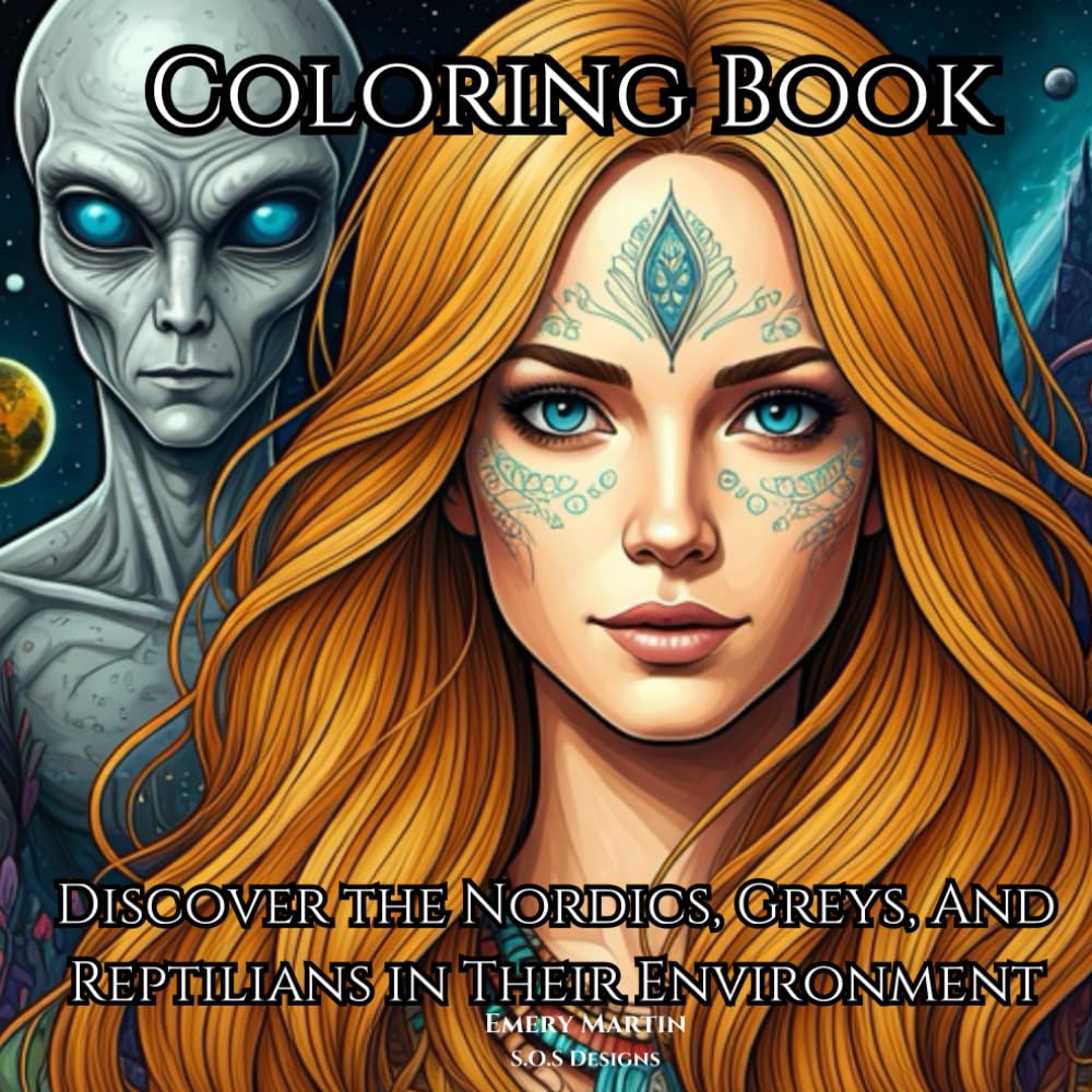Amazon.com: Cosmic Encounters: An Alien Species Coloring Book Adventure ...
