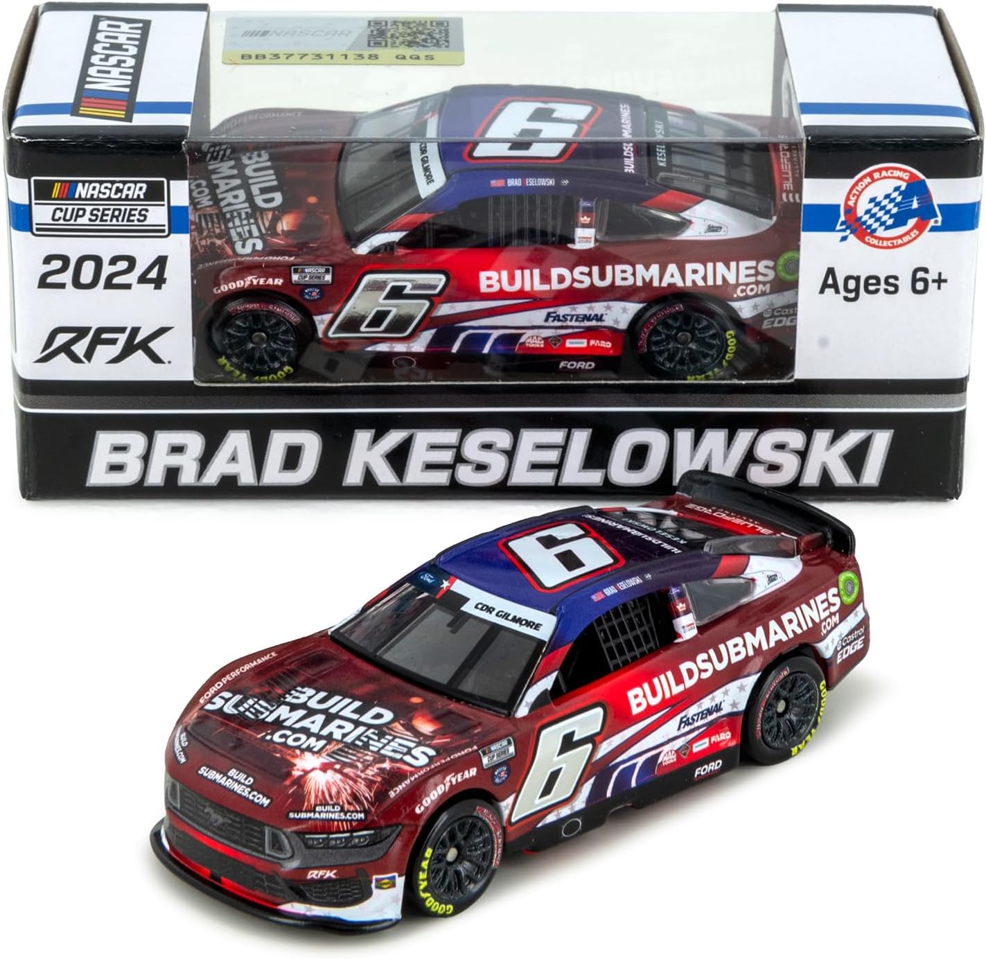 Amazon.com: Lionel Racing Brad Keselowski 2024 BuildSubmarines ...