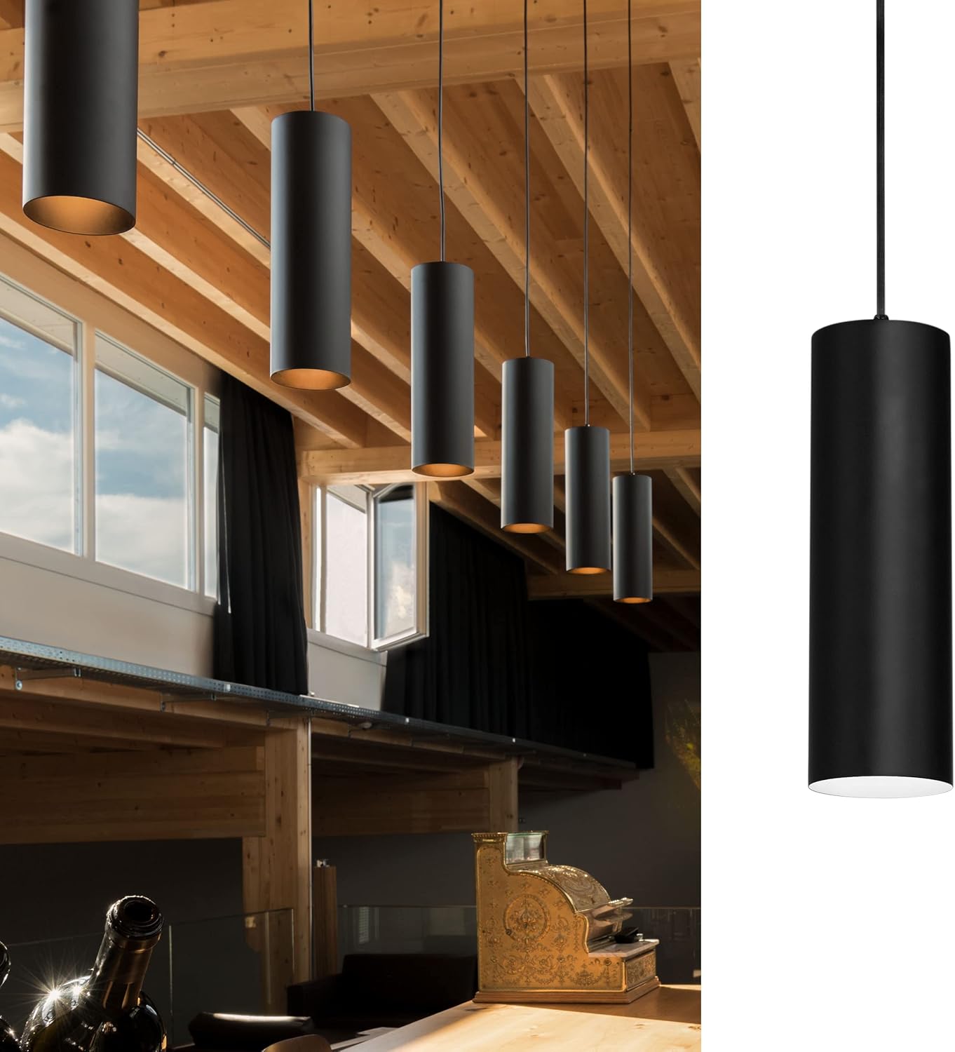 SLV ENOLA | Pendelleuchte, Dimmbare LED Deckenleuchte, Decken-Lampe ...