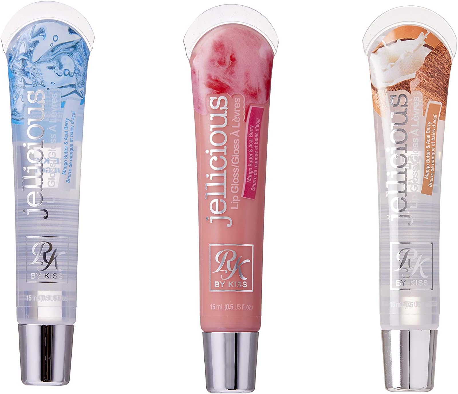 Amazon.com : Taste Beauty 5-Piece Sweets by Hershey Flavored Lip Gloss ...