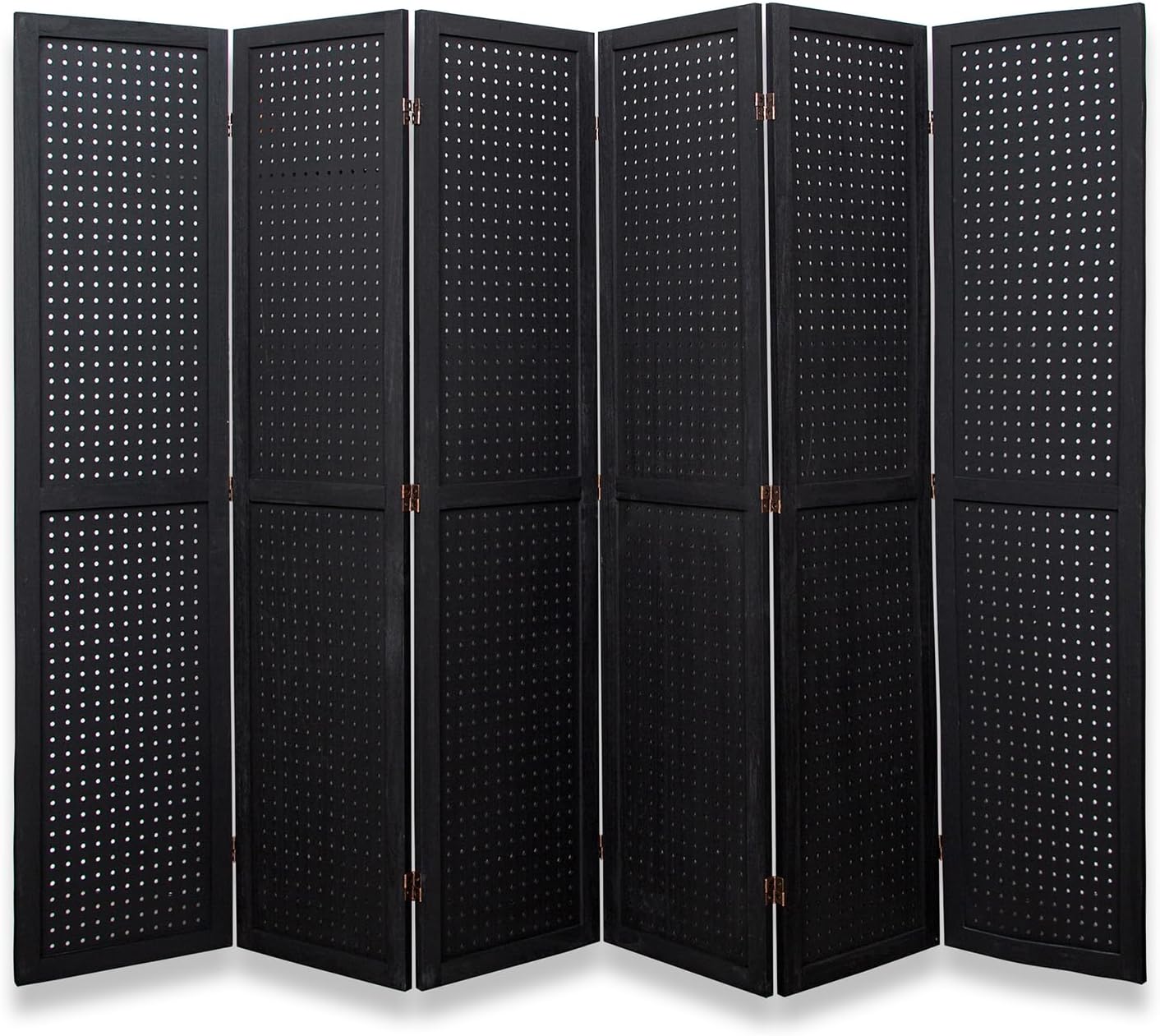 Amazon.com: WARMNET Room Divider with Pegboard 96" W Wall Organize ...
