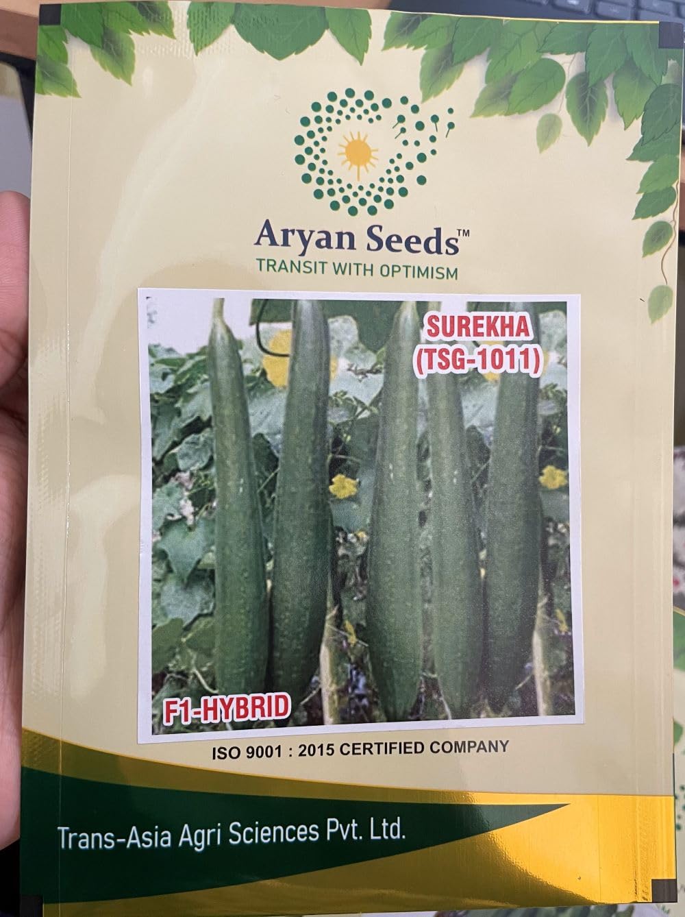 Trans Asia Agri Sciences Pvt Ltd Sponge Guard (SUREKHA) F1 hybrid seeds ...