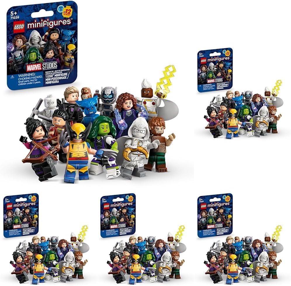 Amazon.com: LEGO Minifigures Marvel Series 2 71039 Mystery Blind Box ...
