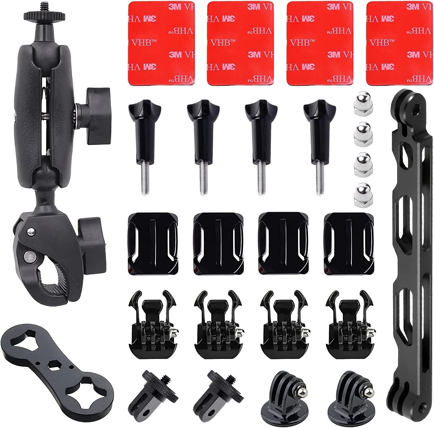 GoPro Accessory Kit Kuptone Action Camera Accessory Kit - Compatible ...