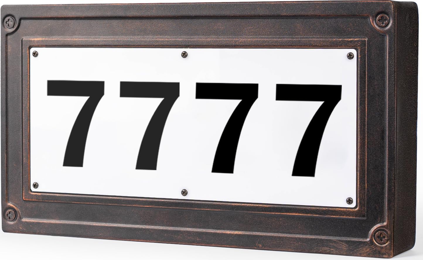 Amazon.com: Candieslife Solar Address Sign, Lighted Address Plaque ...