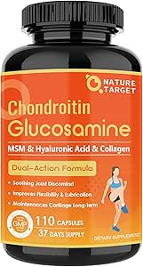 Amazon.com: NATURE TARGET Glucosamine Chondroitin Joint Support ...