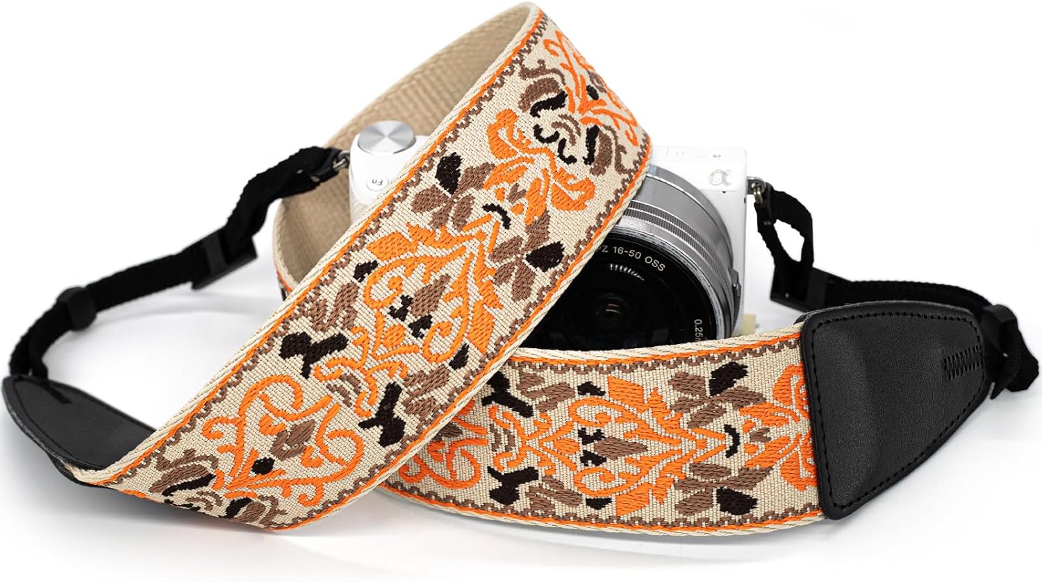 Amazon.com : Eggsnow Camera Strap 2" Wide Jacquard Camera Straps ...