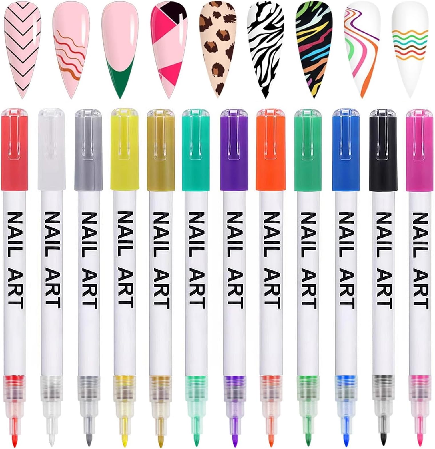 Amazon.com : Nails.INC Mani Marker Nail Art Pen Trio : Beauty ...