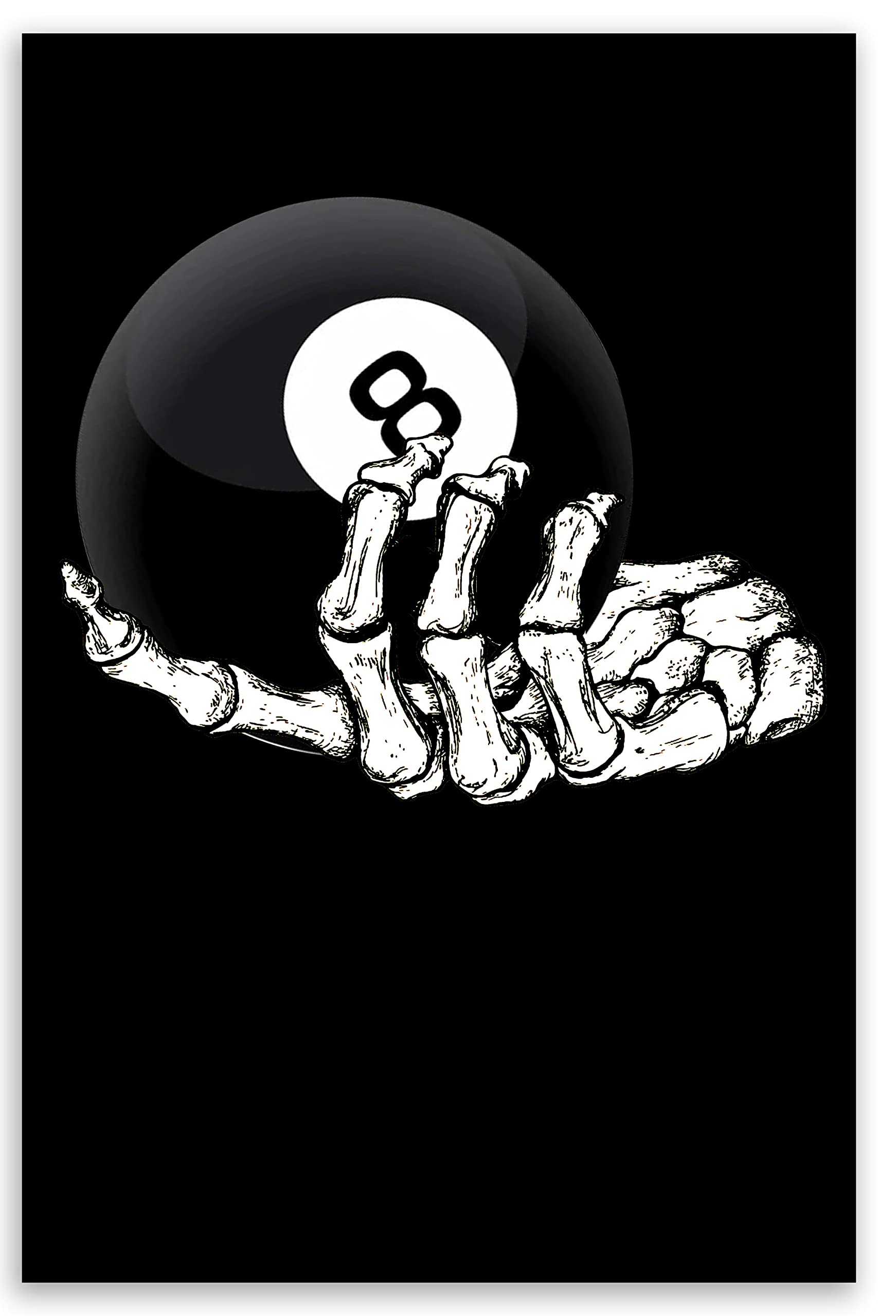 Skeleton Hand Holding Ball