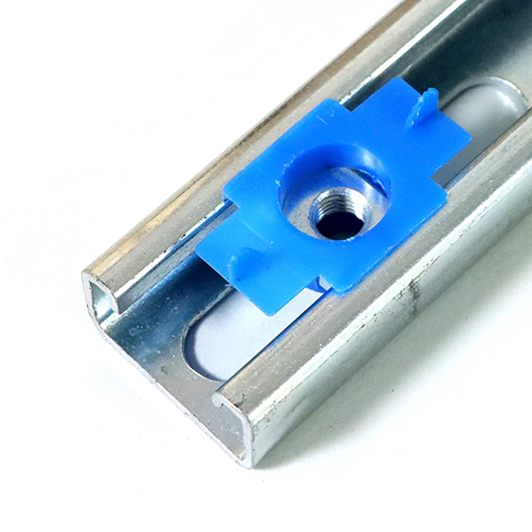 Snapklik.com : Aiwaiufu 100 Pieces Strut Channel Nuts, Zinc Plated ...