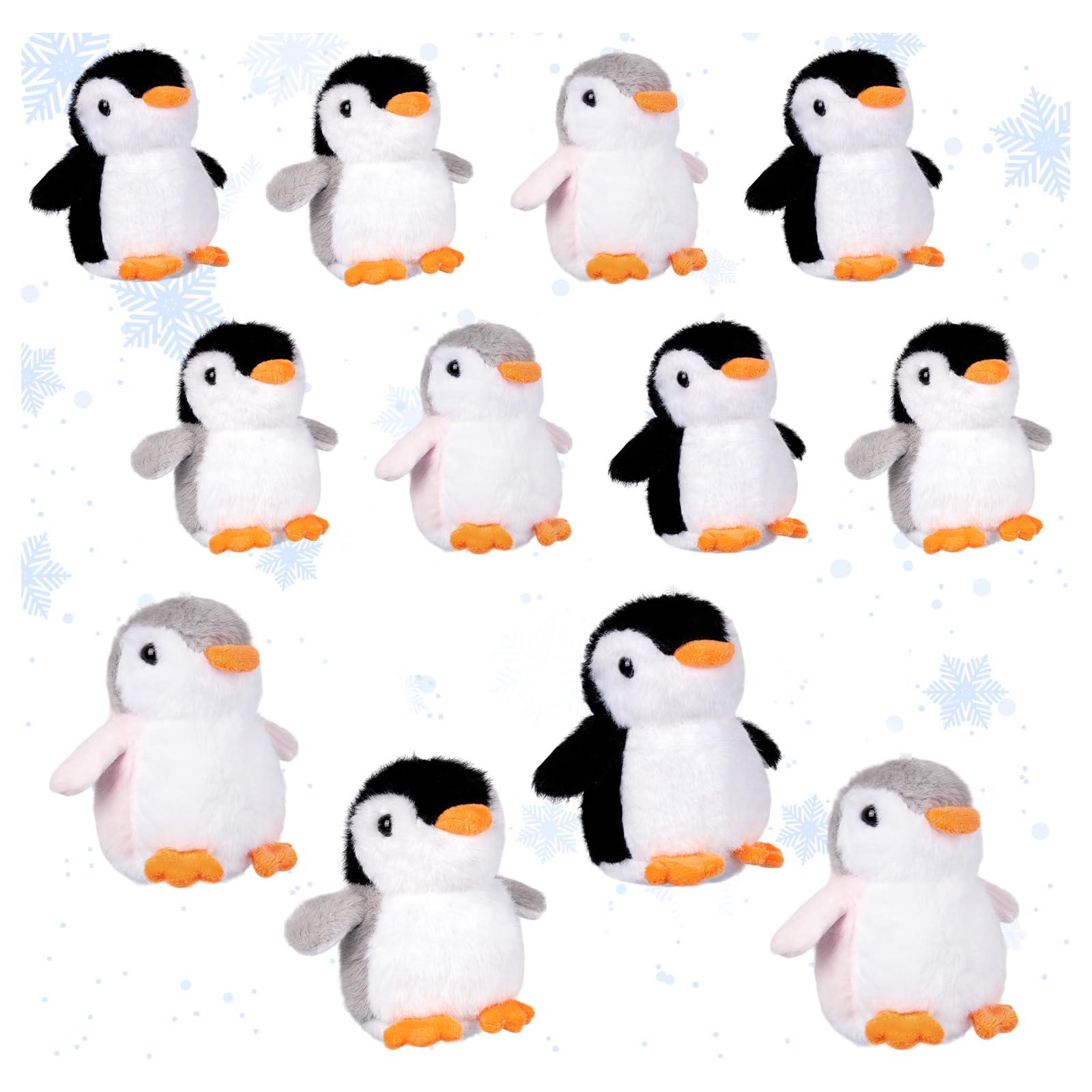 Amazon.com: SYWHXY 12PCS Mini Stuffed Penguins Plush Toys Soft Penguins ...