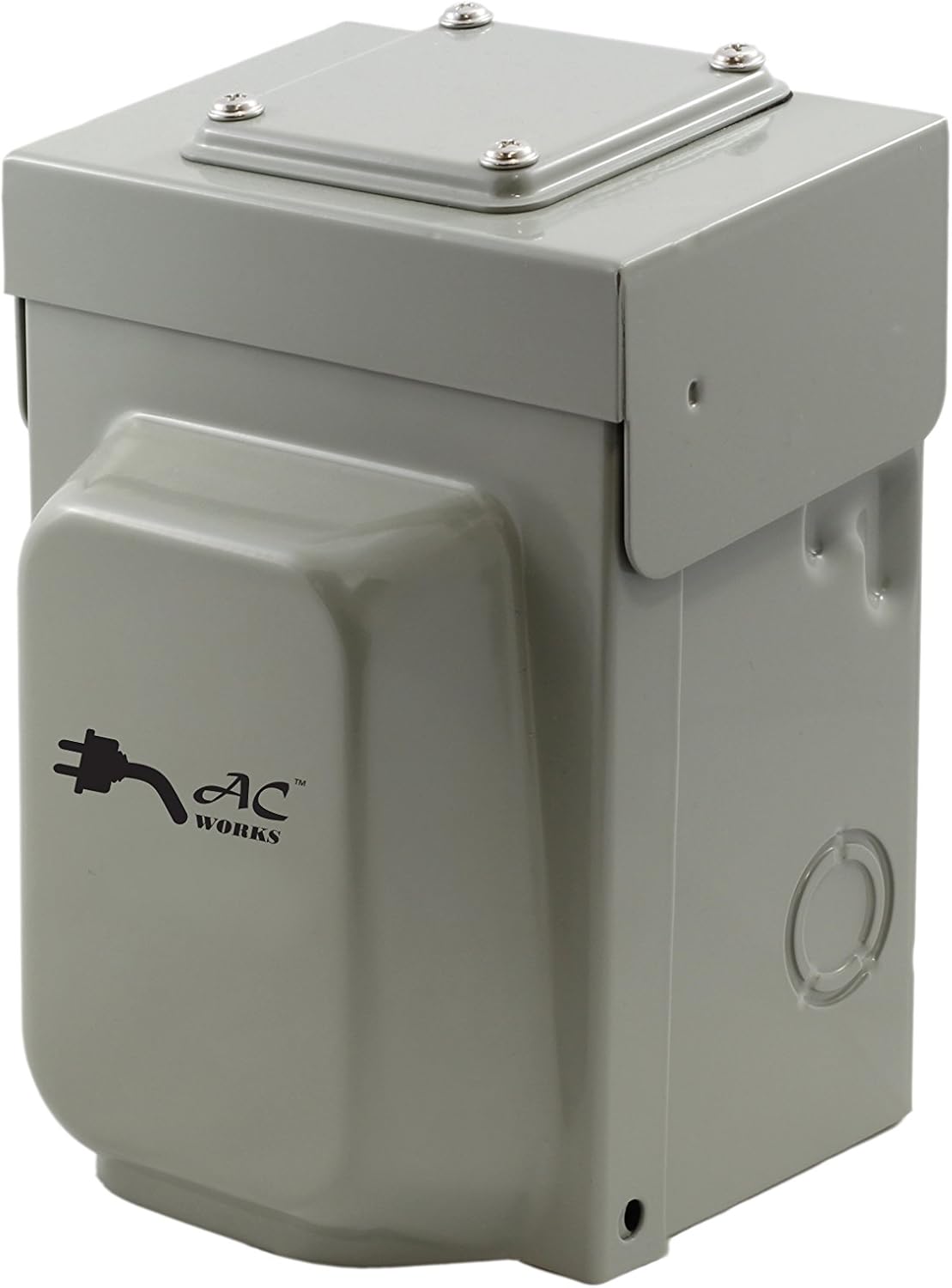 AC WORKS ASL1430PBX 30Amp Locking 4-Prong L14-30 Heavy Duty Temporary ...