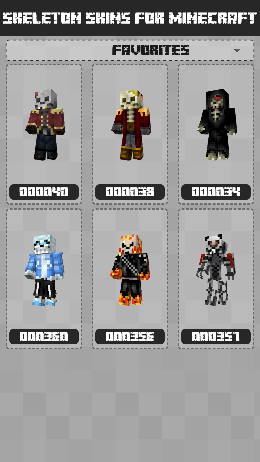Skeleton Skins for Minecraft PE - App on Amazon Appstore