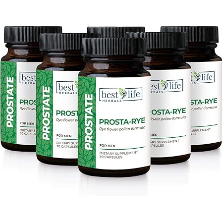 Amazon.com: Prosta-Rye Natural Prostate Supplement for Men That are ...