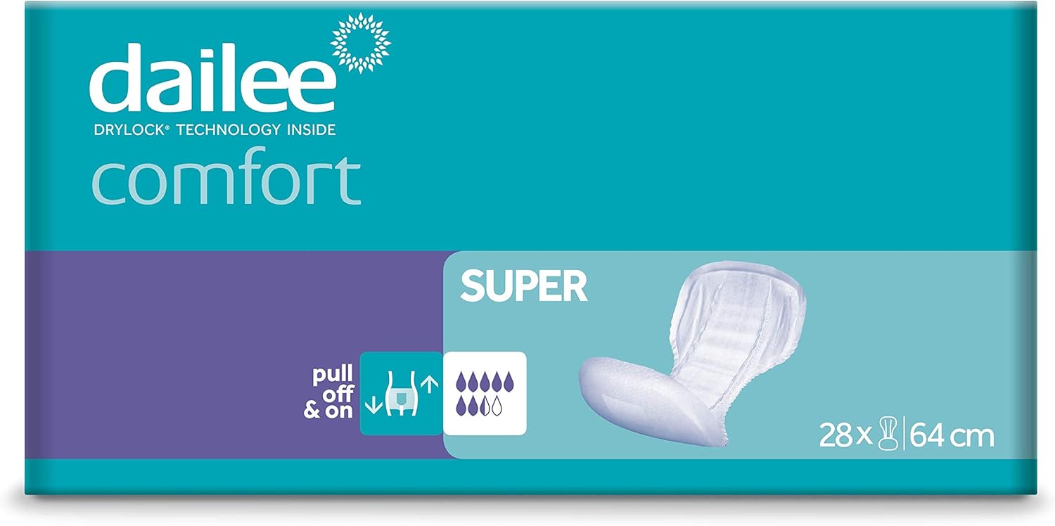 Dailee Comfort Super – 112x Protections Anatomiques Absorbantes pour ...