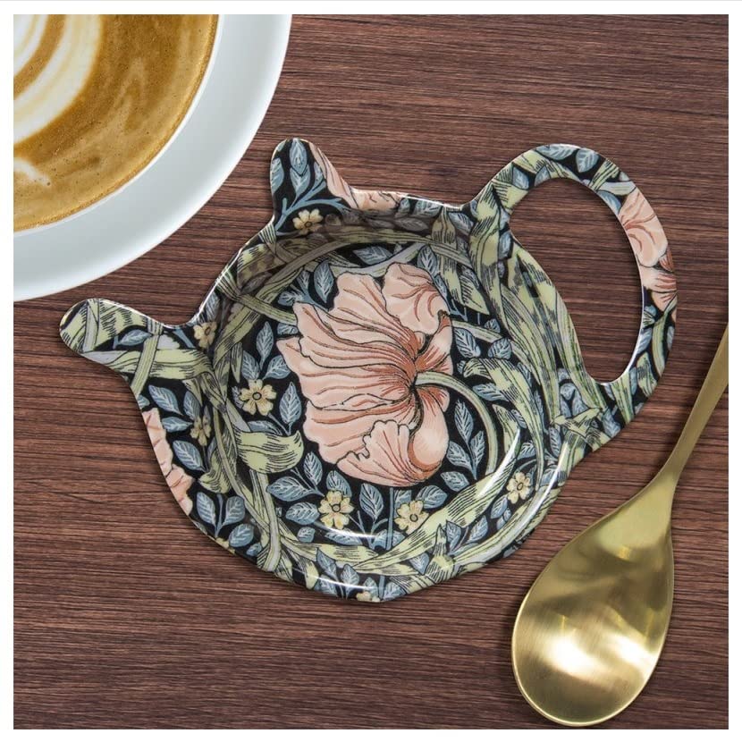 Tea Plates The Leonardo Collection Peaches Teabag Tidy | Porcelain Tea ...