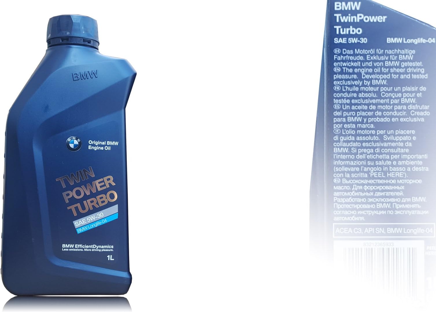 Öl (Shell) BMW Original 5 W30 Twin Power Turbo 1 Liter : Amazon.de ...