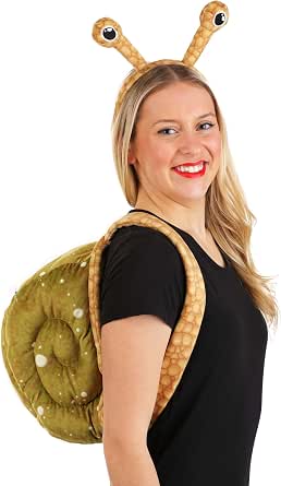 Amazon.com: Adult Snail Costume Accessory Kit | Spiral Shell Backpack ...