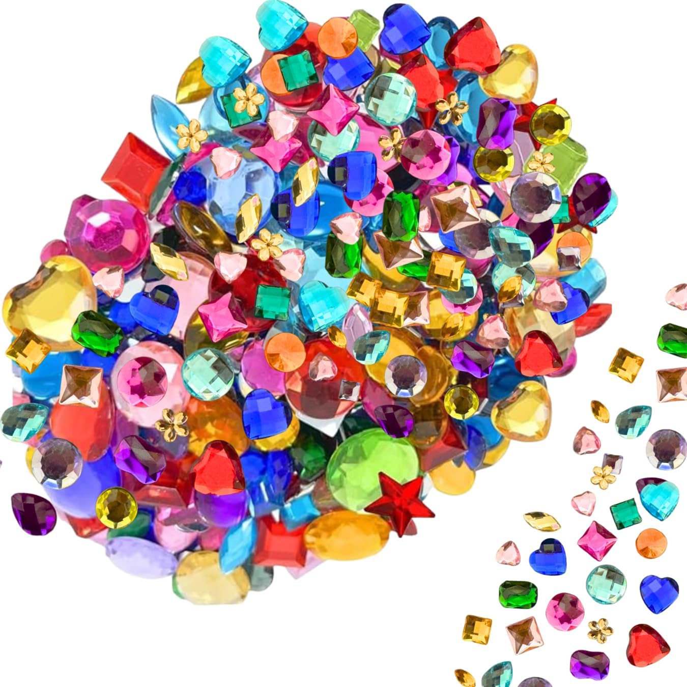 Kids B Crafty Gemstones for Kids,Gems, Gems for Crafts, Art and Craft ...