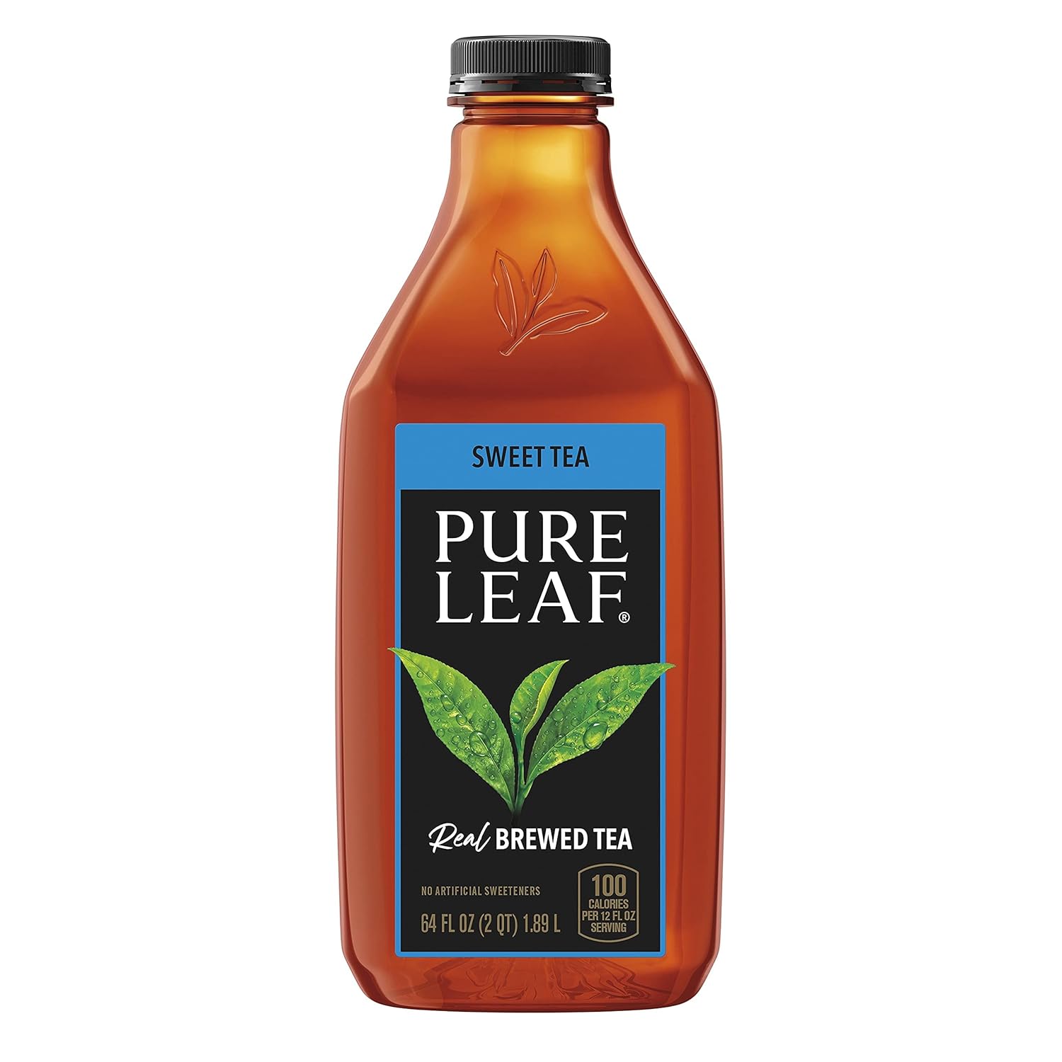 Amazon.com : Pure leaf Iced Tea, Sweetened, Real Brewed Tea, 64 Fl Oz ...