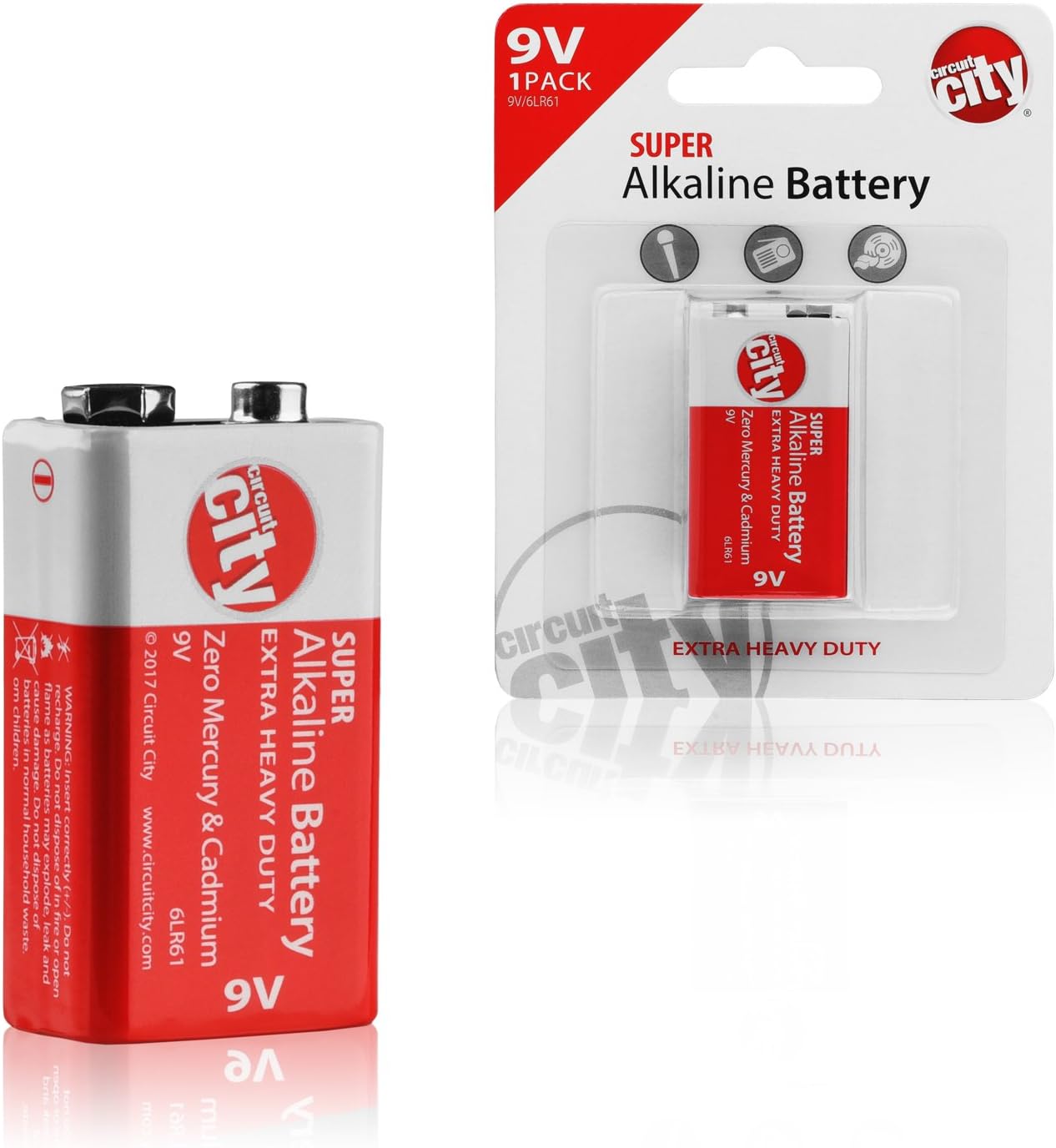 Amazon.com: Circuit City Essential 9V High Performance Alkaline ...