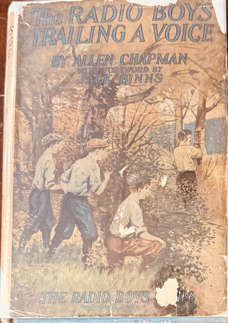 Radio Boys Trailing a Voice, The or Solving a Wireless Mystery: Chapman ...
