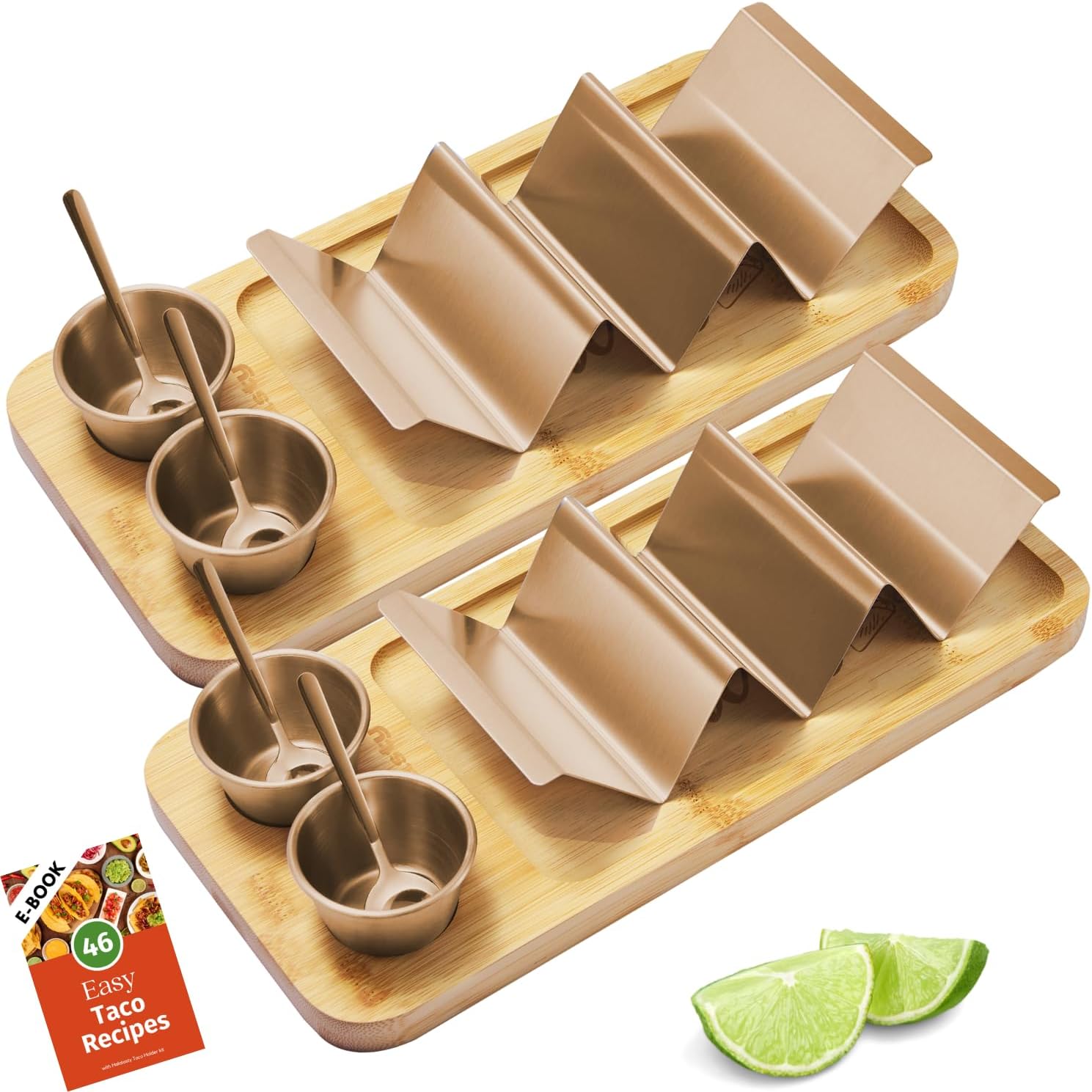 Amazon.com: HolaTasty Taco Holder Kit - 2 Pack (Value Pack), 3-in-1 ...