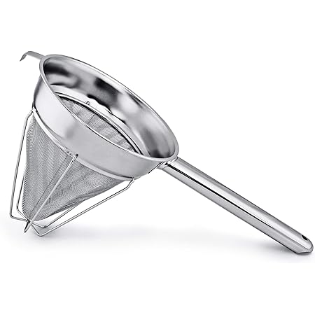 Amazon.com: Winco China Cap Strainer, 8-Inch Diameter, Fine Mesh ...