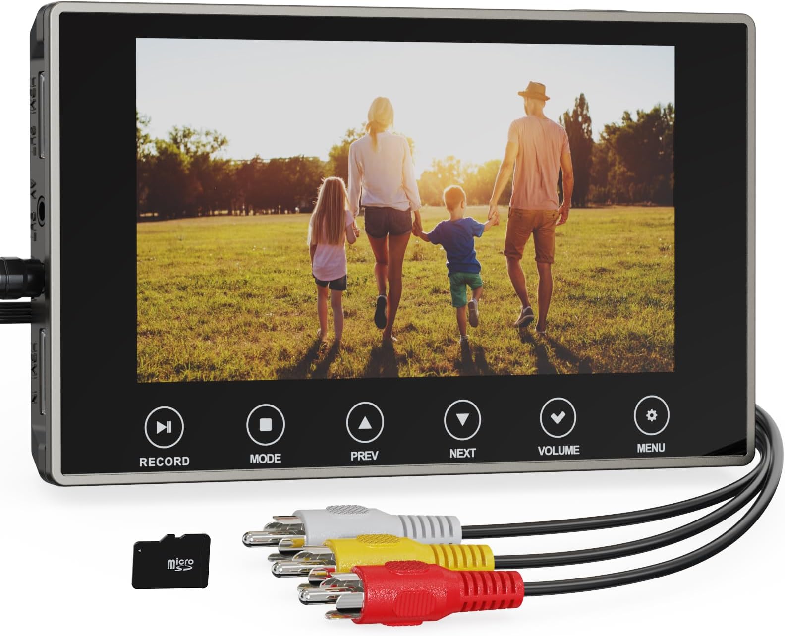 Amazon.com: DigitPro VHS to Digital Converter 3.0, 5" Large Screen ...